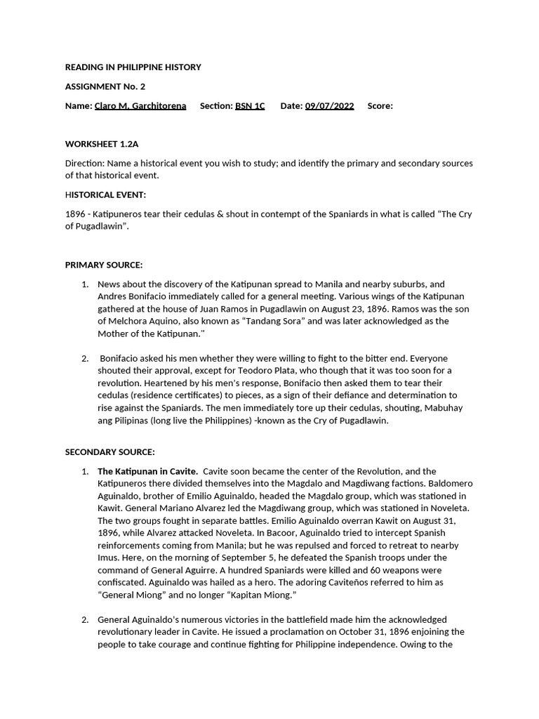 RiPH No.2 | PDF | Wars Of Independence | Spanish East Indies