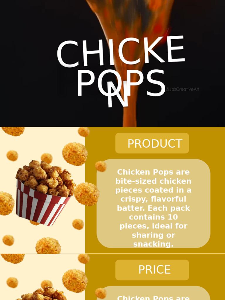 Chicken Pops | PDF