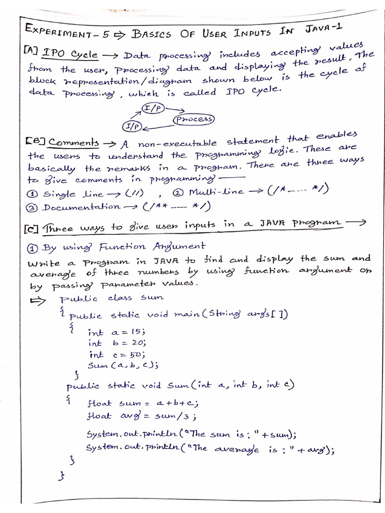 Experiment - 5, 6 (OOPS) | PDF