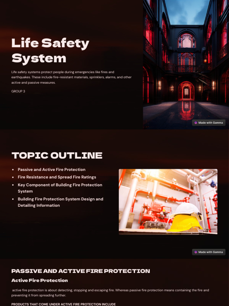 Group 3 Life Safety System | PDF