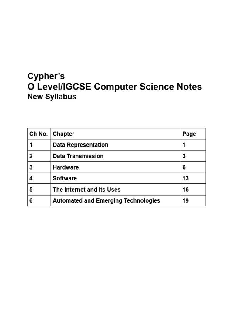 Cypher Notes | PDF