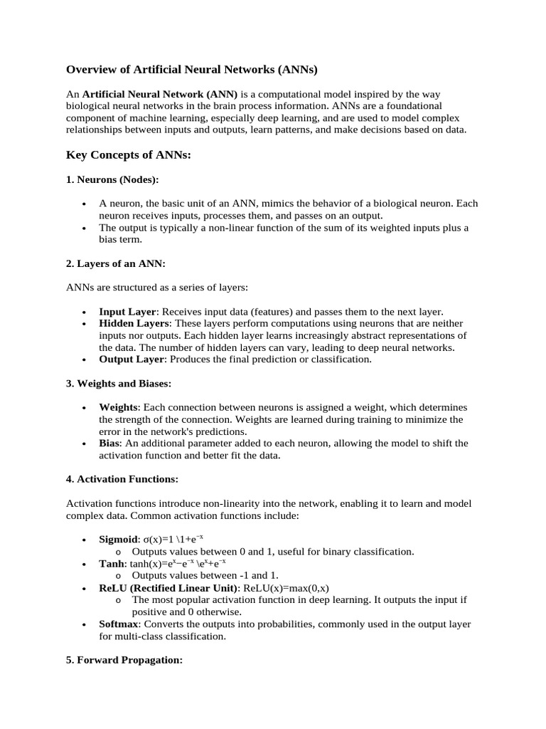Artificial Neural Networks | PDF Artificial Neural Networks | PDF