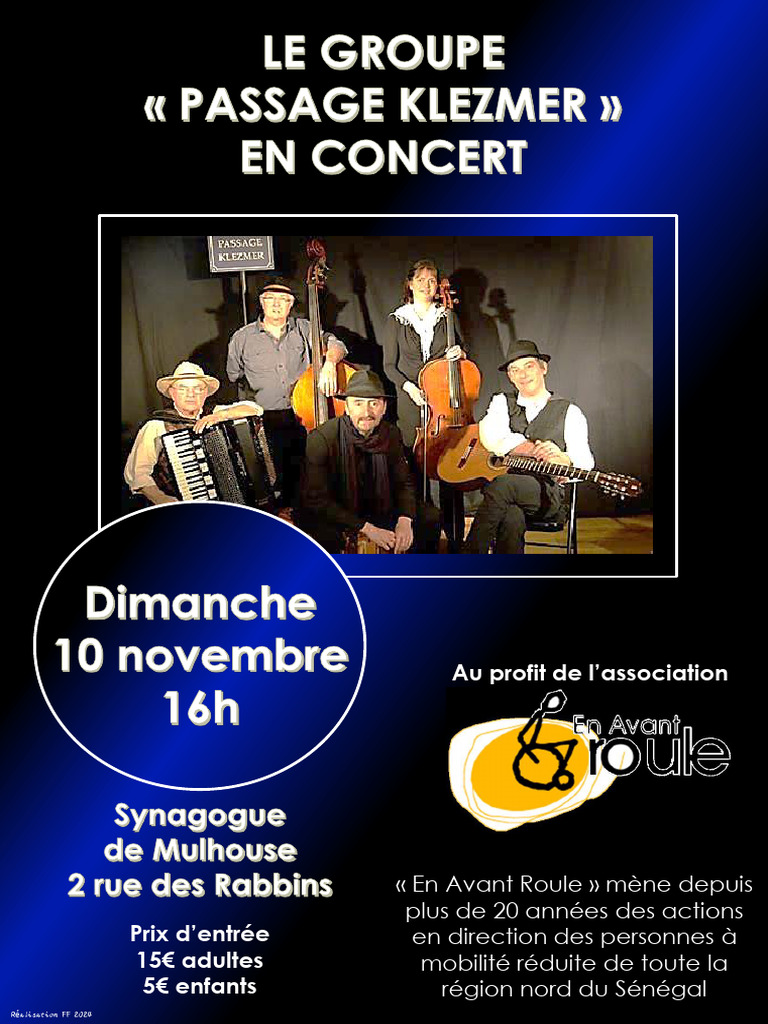 BIS A4 Affiche Concert KLEZMER 10 Novembre 2024 | PDF