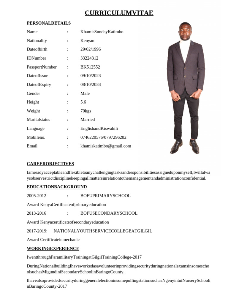 CURRICULUMVITAE | PDF