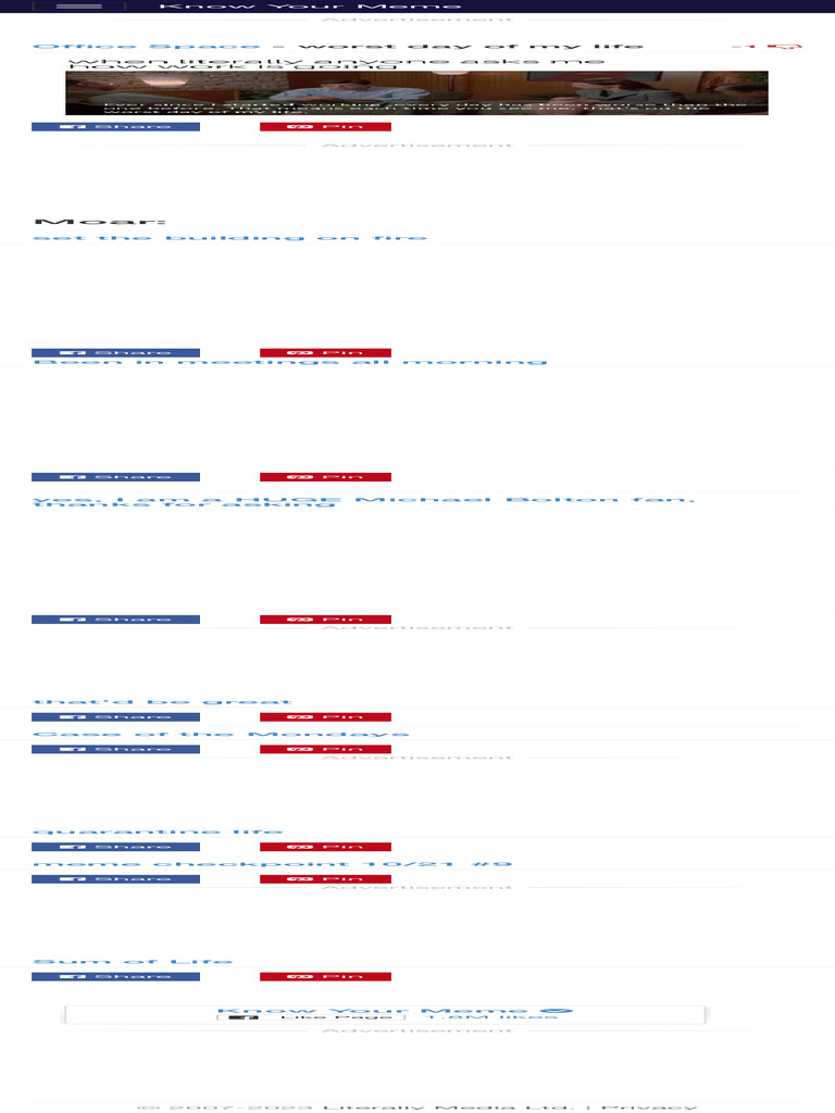 Worst Day of My Life Office Space Know Your Meme | PDF