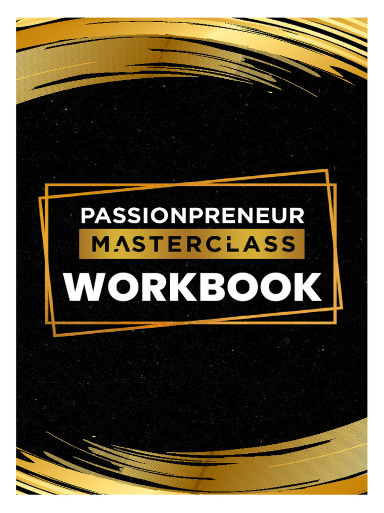 Passionpreneur Worbook | PDF