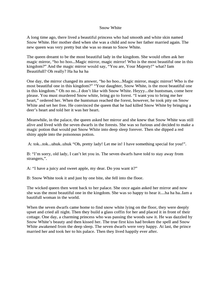 Snow White | PDF