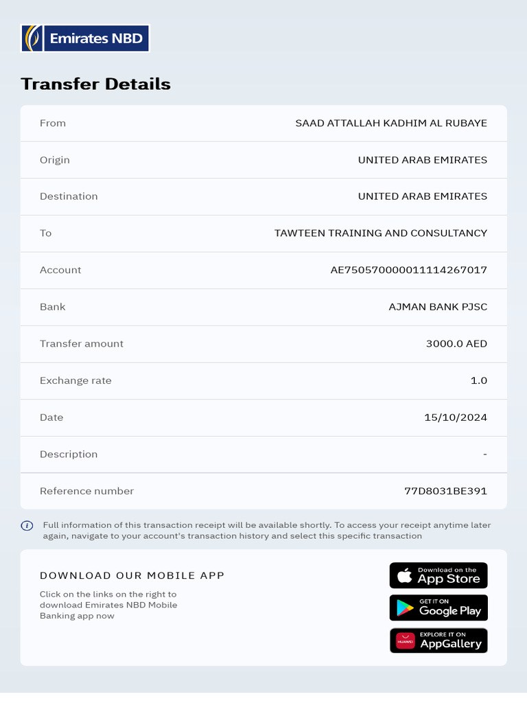 Transaction Receipt 77d8031be391 | PDF | Finance & Money Management