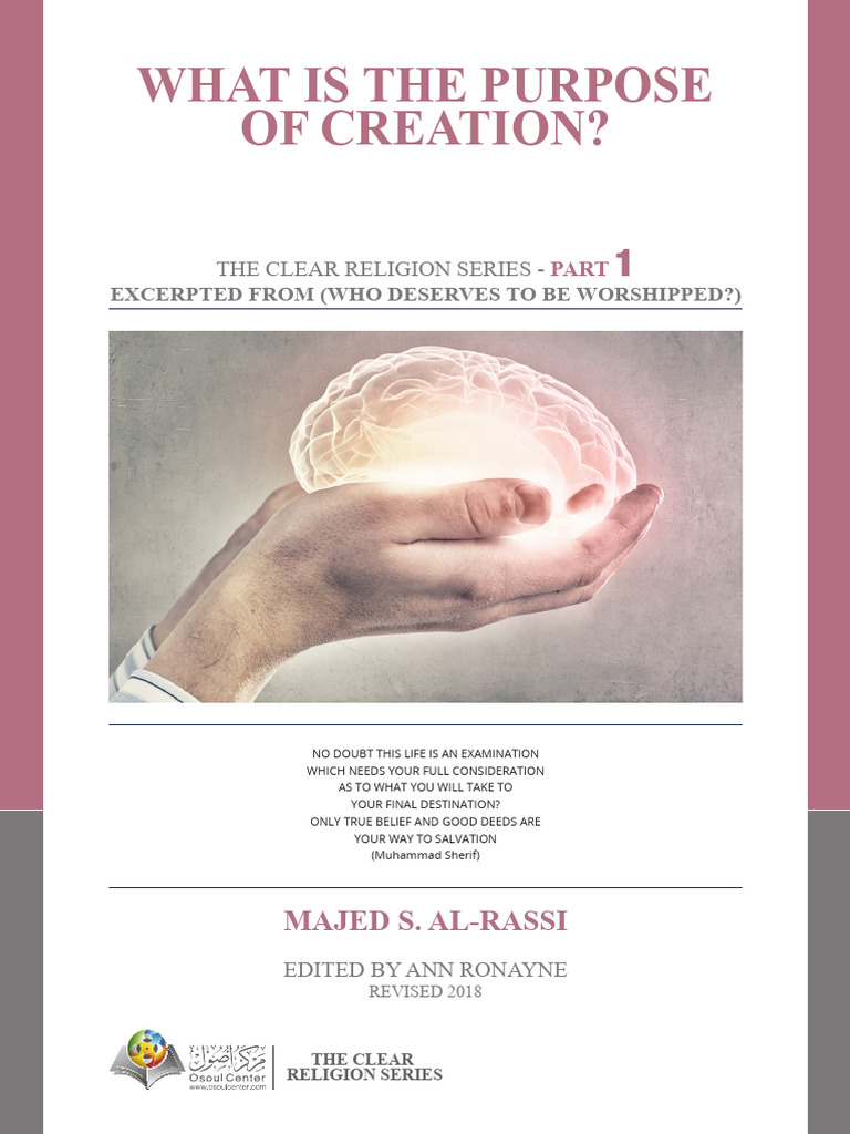 The Purpose Of Creation | PDF