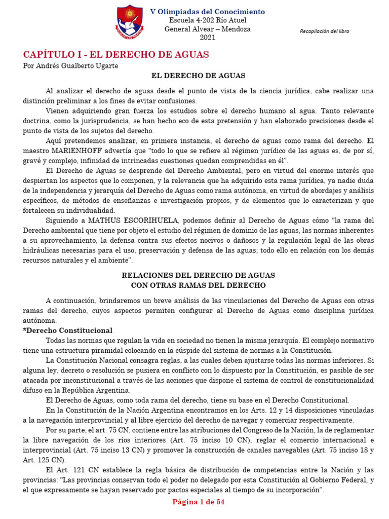 Material Olimpiadas Del Conocimiento 2021 Revision Final 1 | PDF | glaciar | Derecho