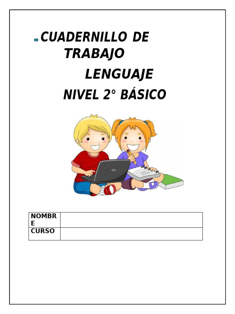 Cuadernillo-lenguaje-2°-básico- | PDF