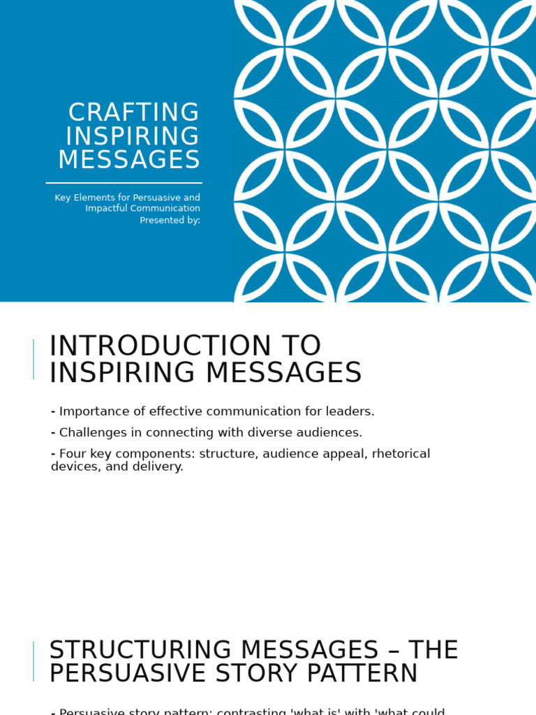 Crafting_Inspiring_Messages | PDF
