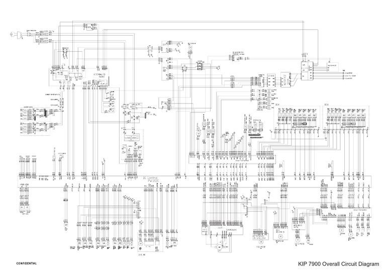KIP 7900 Electrical Schematic | PDF