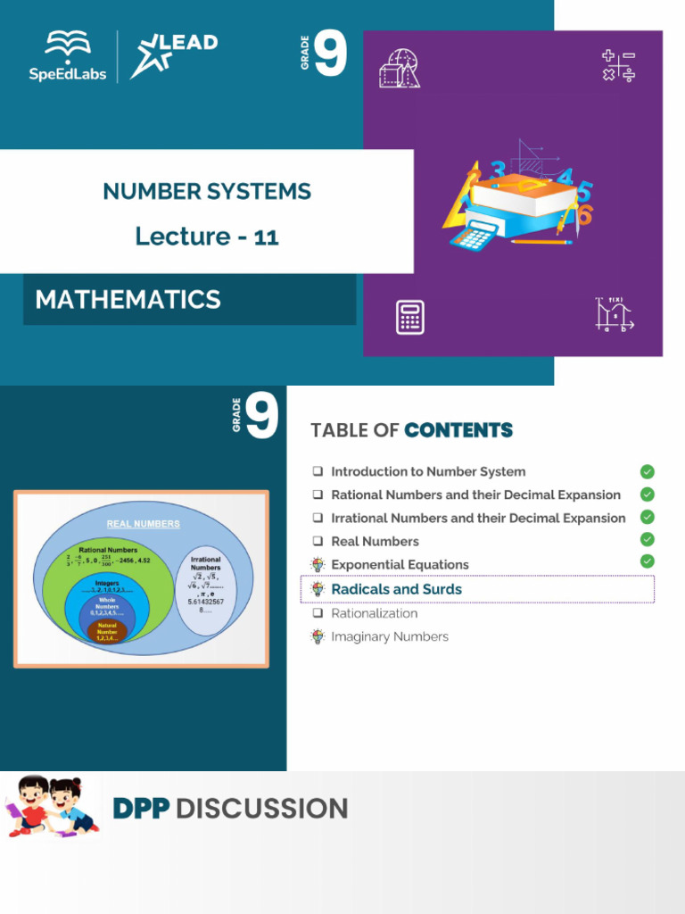 Number Systems L10 | PDF