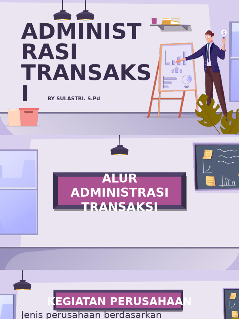 Administrasi Transaksi | PDF