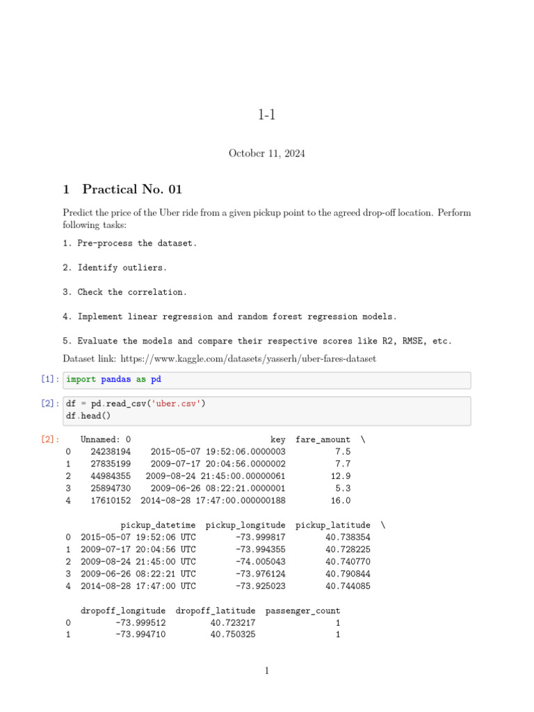 ML_Practical_1 | PDF