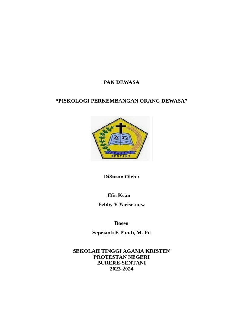 Pak Dewasa (Febby Dan Efis) | PDF