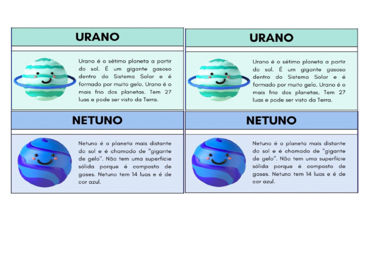 Netuno e Urano | PDF