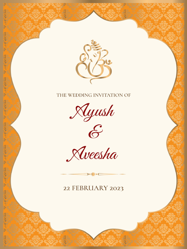 Complete Wedding Invite | PDF