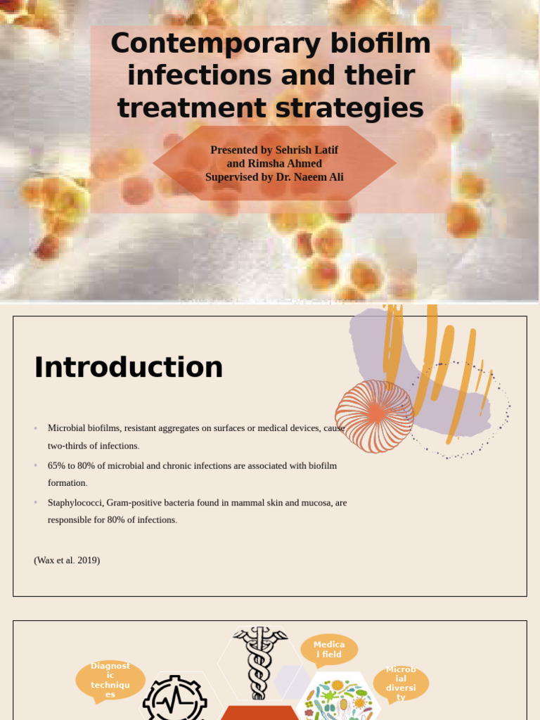 Contemporary Biofilm Infections | PDF | Biofilm | Antimicrobial Resistance