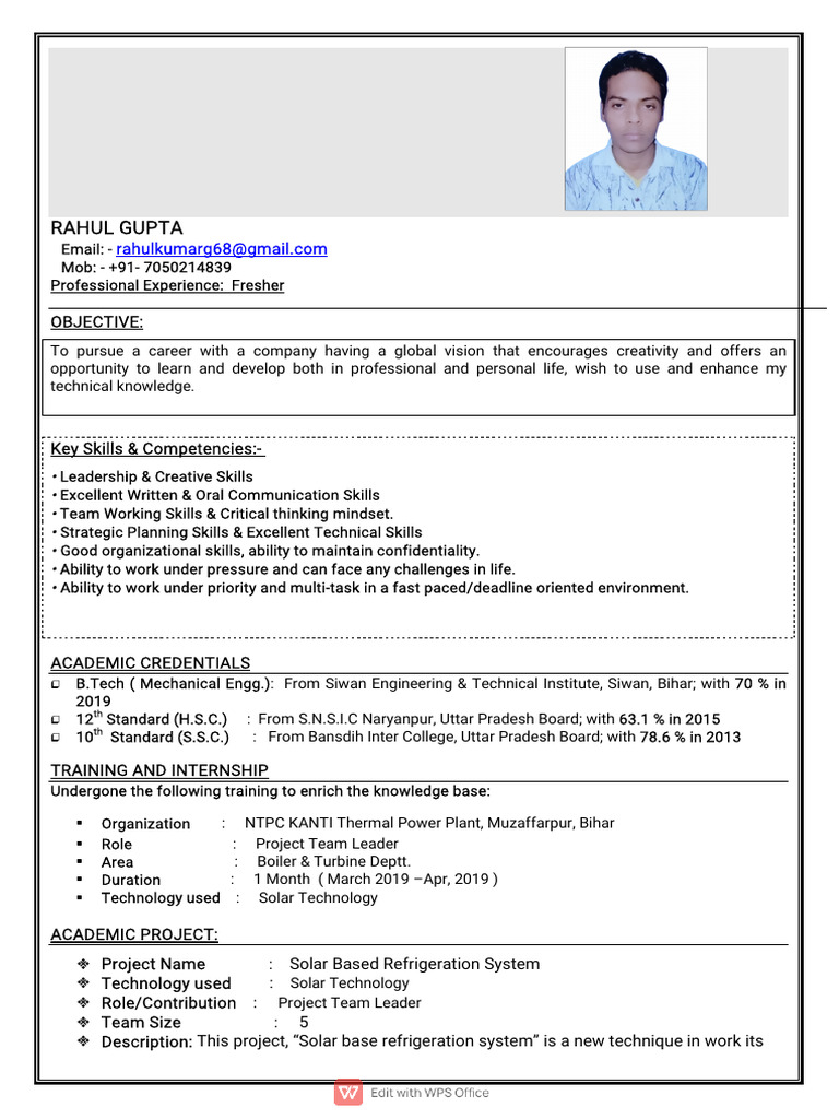 Share Professional - Resume - Rahul - Gupta | PDF