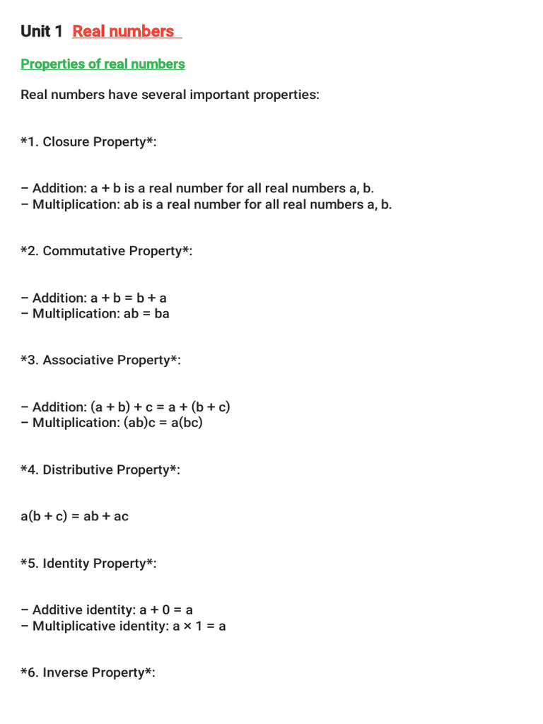 Real Numbers | PDF | Numbers | Teaching Methods & Materials