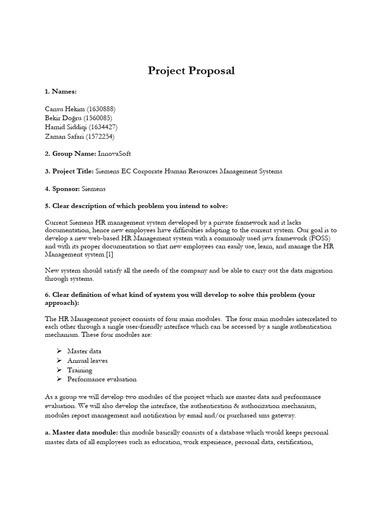 Project Proposal Metu Ceng 2016 Senior Design Projects | PDF