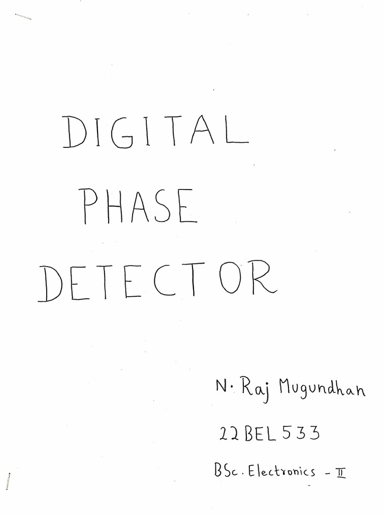 Digital Phase | PDF