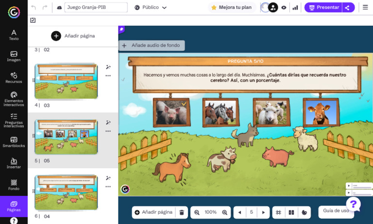 Editor Juego Granja-PIB | PDF