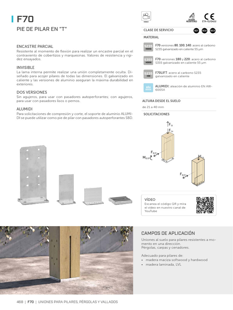 F70 Es Technical Data Sheet | PDF