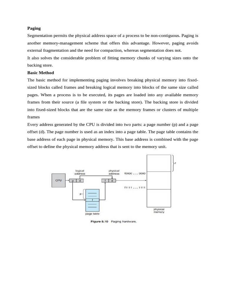 L-2.1.4 Paging - Segmentation | PDF