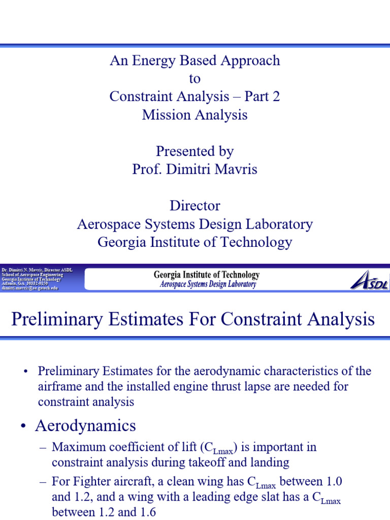 04 - FWD 1 - Energy-Based Constraint Analysis - Part 2 | PDF