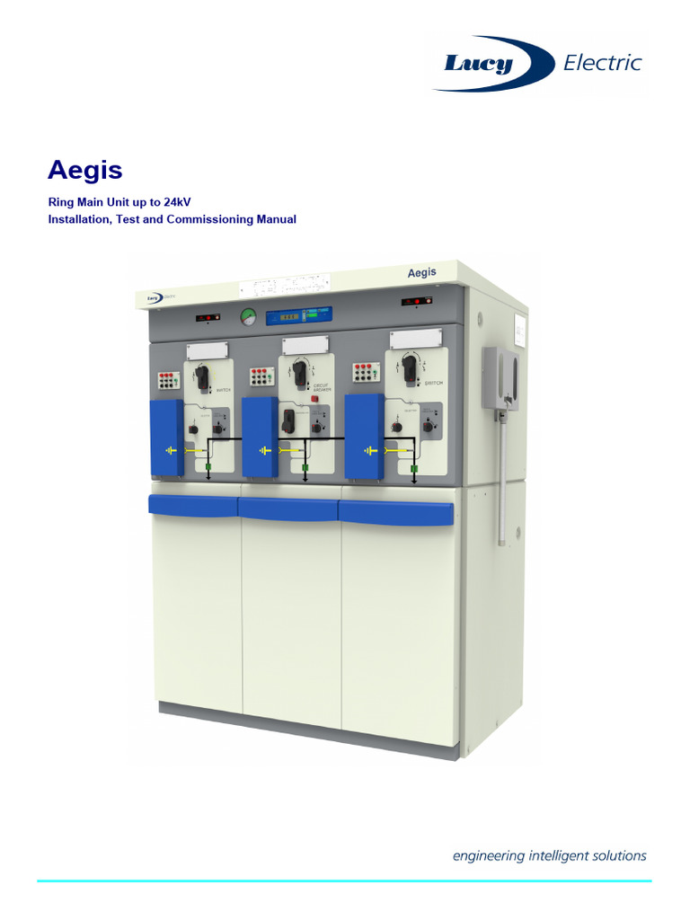 Installation, Test and Commissioning Manual - Aegis Plus (VCB) | PDF