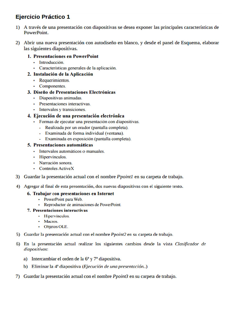 Prac1 Powerpoint | PDF