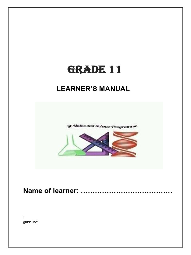 Final GRADE 11 Learning Material - 1 | PDF