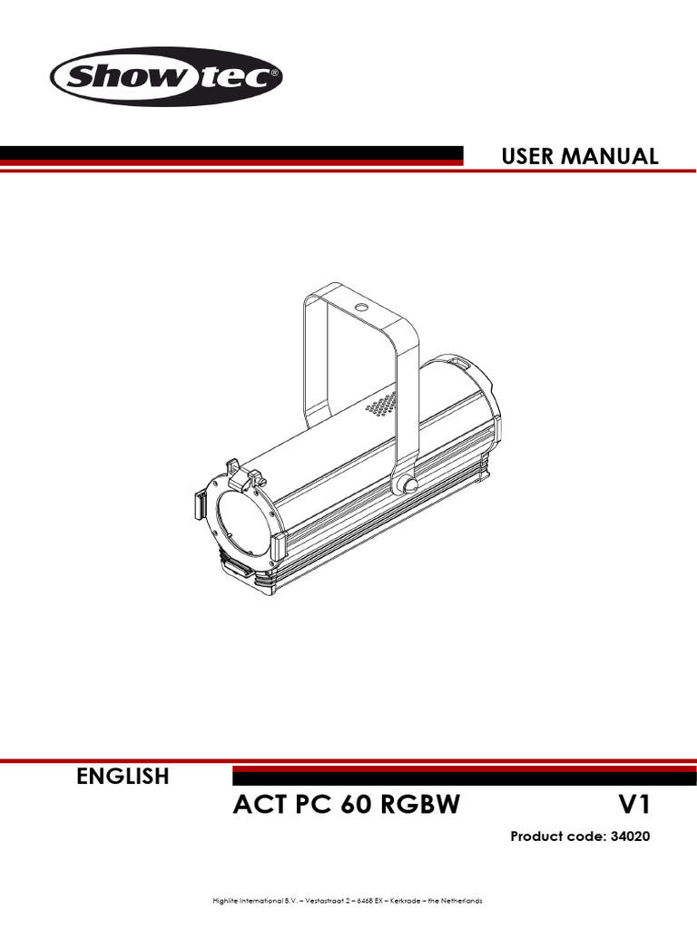 34020_MANUAL_GB_V1 | PDF