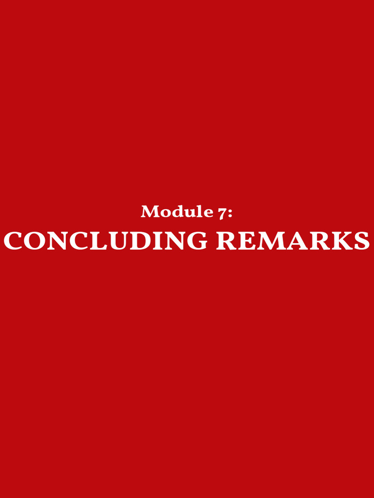PT7+ +Concluding+Remarks | PDF