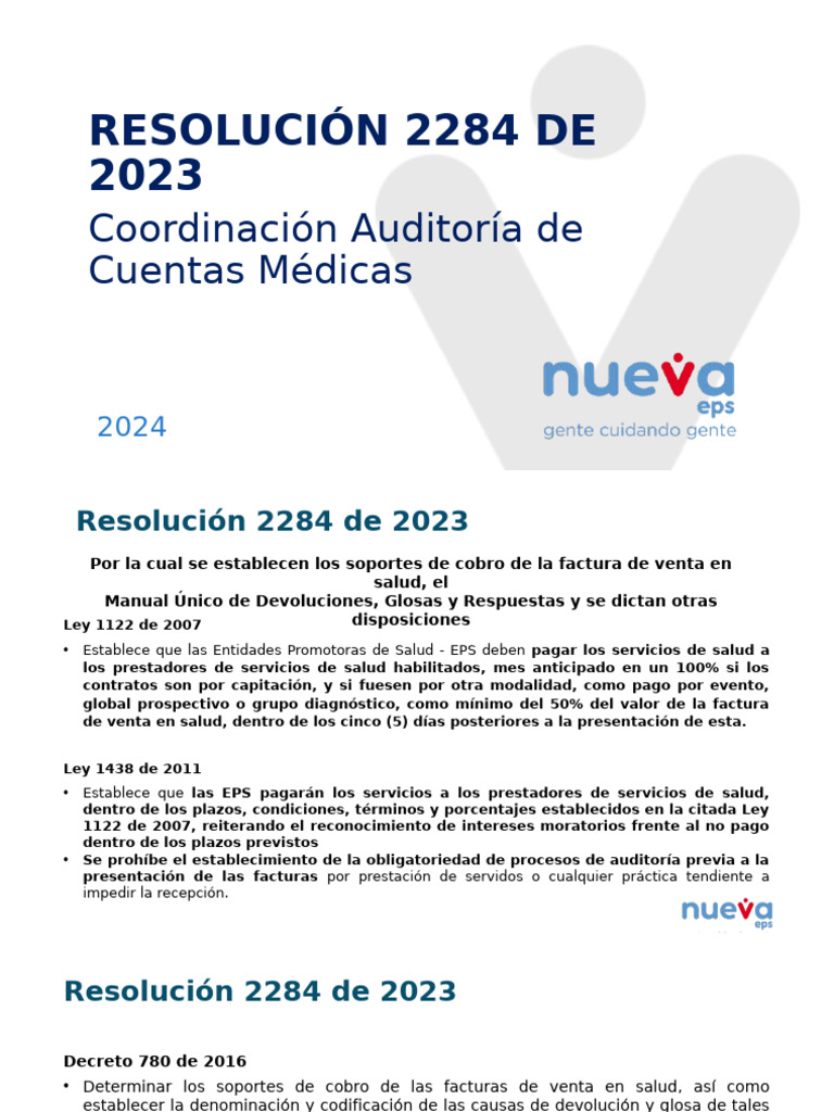 Resolución 2284 de 2023 - Consolidado | PDF | Seguro de vehículo ...