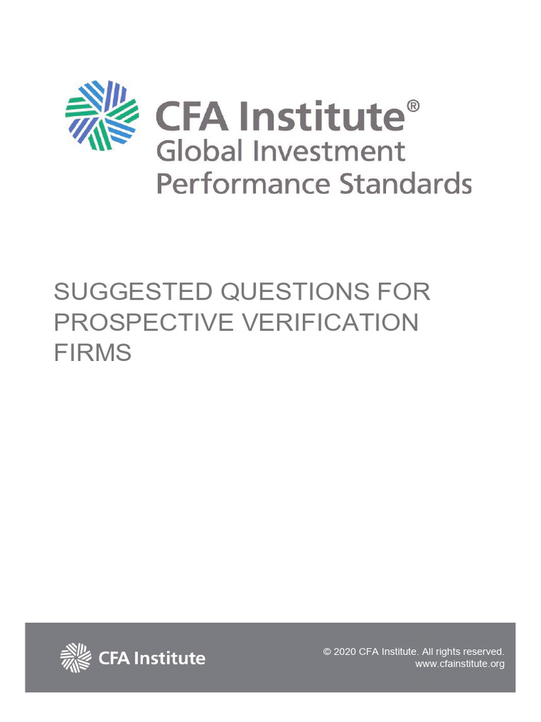 Verifier Questions Firms | PDF | Verification And Validation | Information