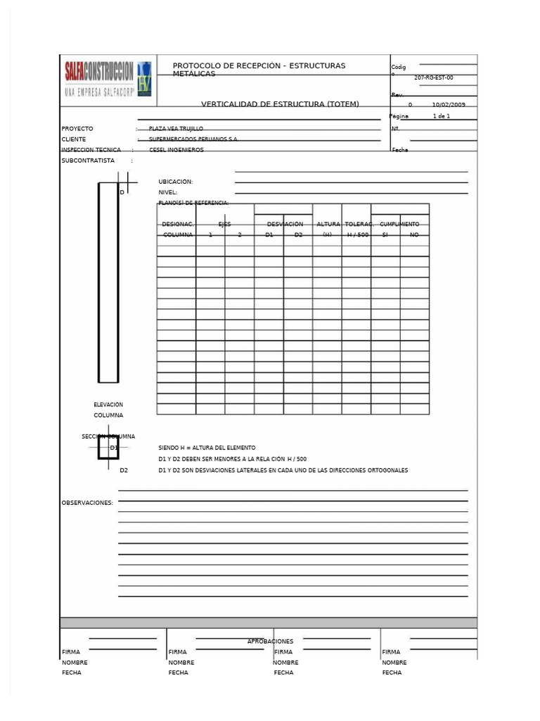 PDF Verticalidad de Estructuras - Compress | PDF