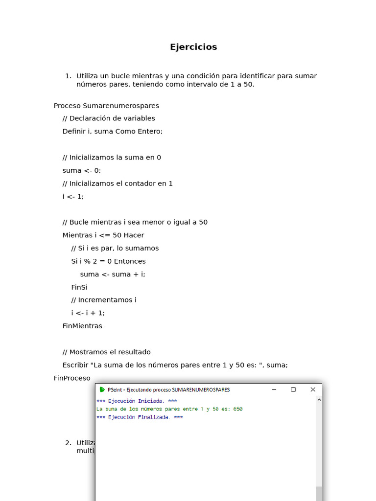 PRACTICAS(EJERCICIOS 4) | PDF