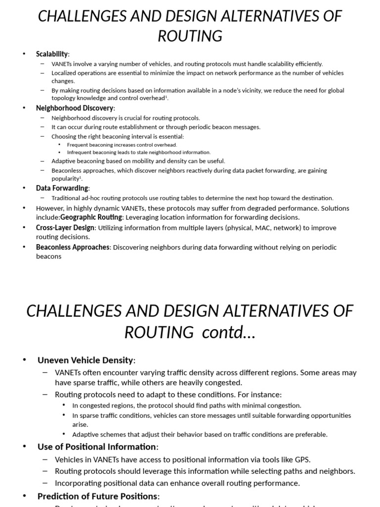 VAnet Challenges | PDF