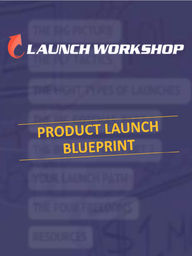03-PLF Lesson3 Product Launch Blueprint PDF | PDF