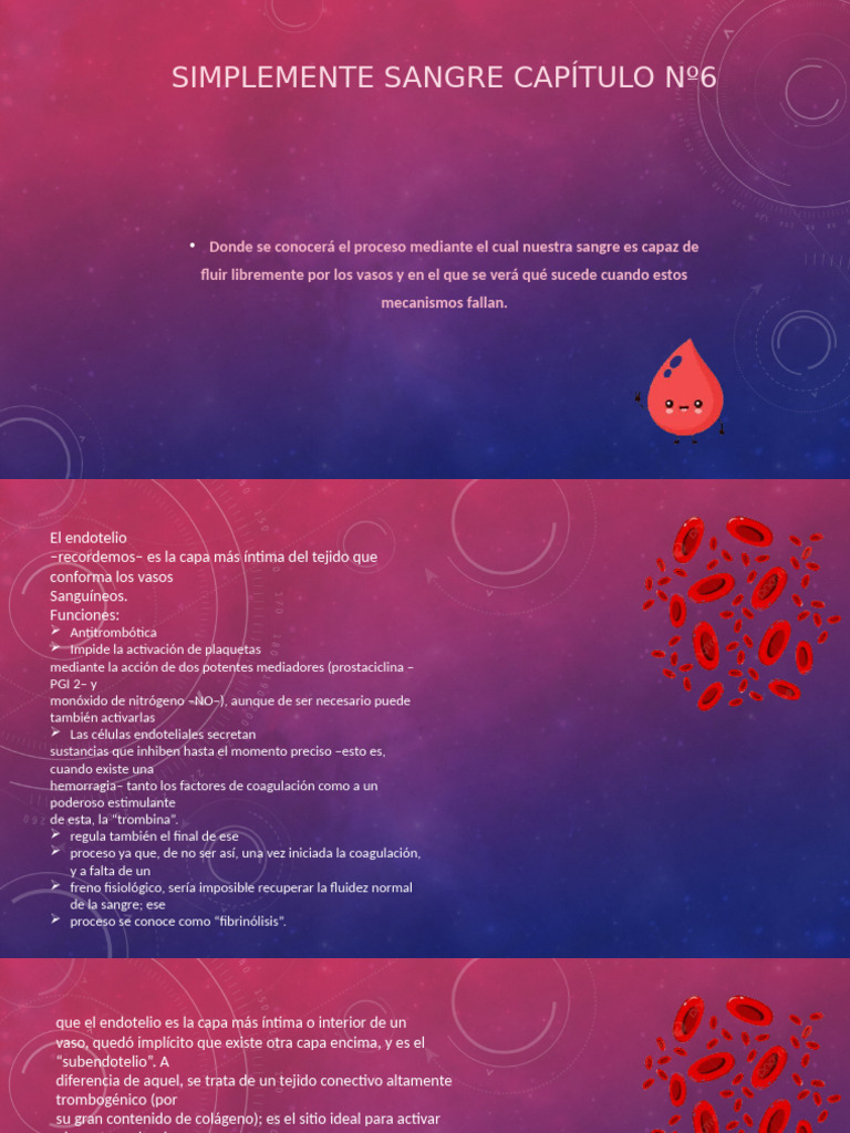 Simplemente Sangre Capítulo 6 | PDF