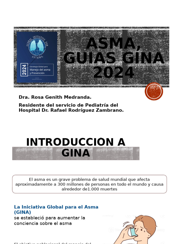Guías GINA 2024 para El Manejo Del Asma | PDF | Asma | Ciencia y matemáticas