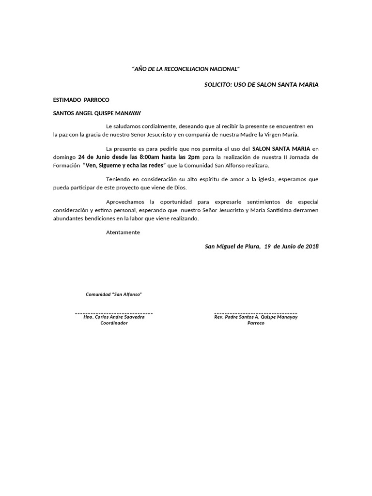 Modelo_Carta_Invitacion | PDF