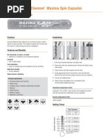 Chemset Anchor Ramset: Installation and Performance Details | PDF