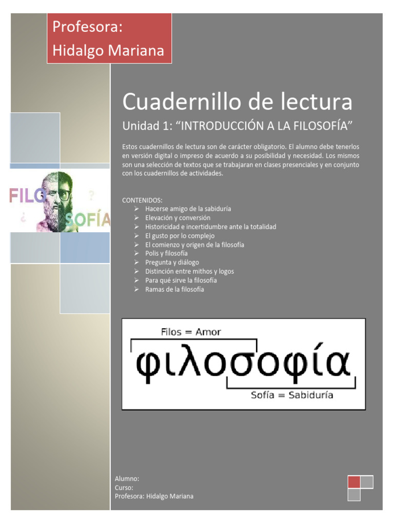 Introducción A La Filosfía | PDF