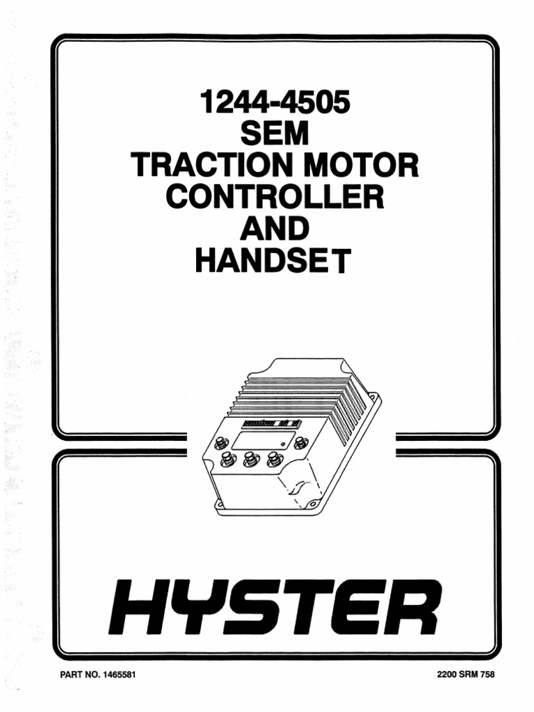Curtis Sem Traction Controller | PDF