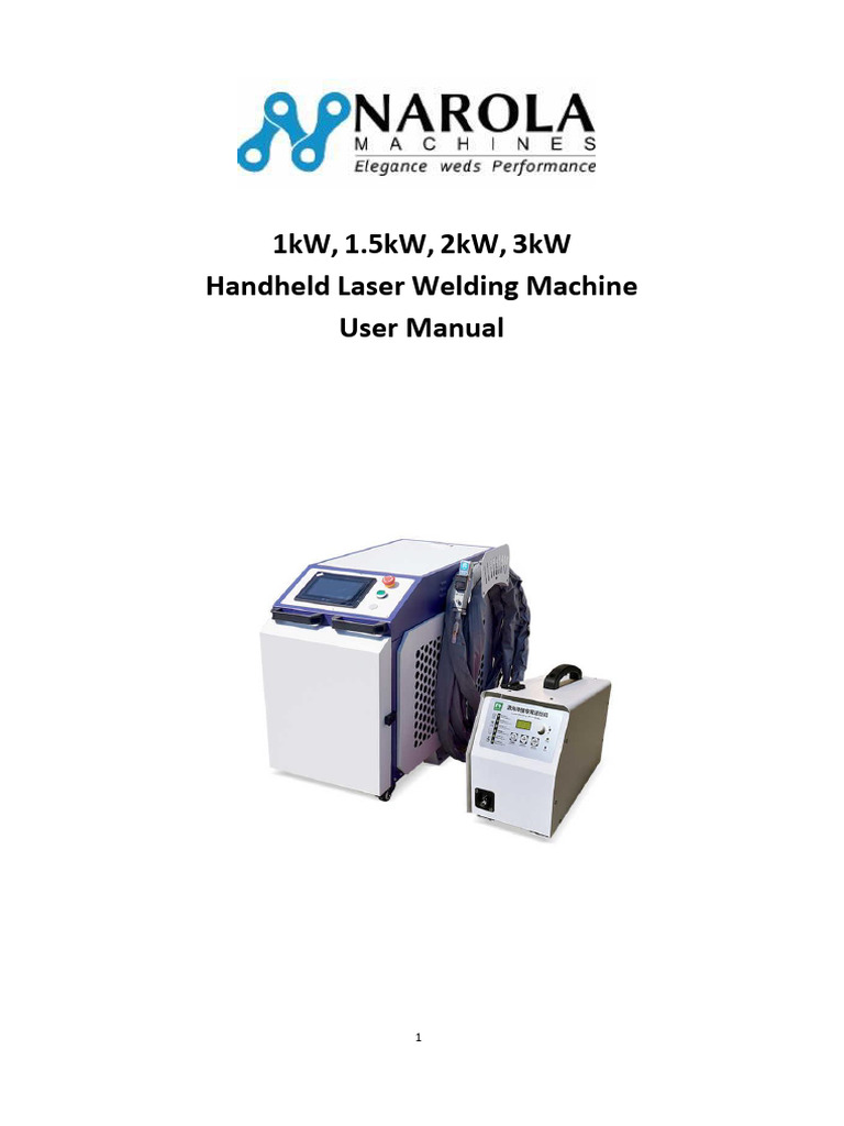 Laser Welding Manual Pdf Welding Construction
